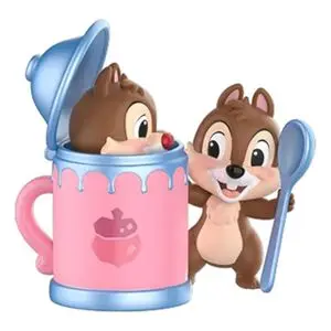 POP MART Disney Chip 'n Dale Fun Loving Brother Series Figure Tea Cup Hiding Kitten - Multi-color