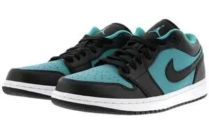 JORDAN 1 Retro Low Sneakers - Black/blue