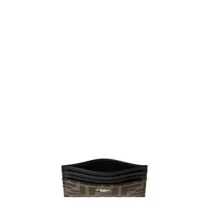 Fendi Ss26 Ff Jacquard Card Holder