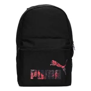 PUMA Floral Backpack - Black/red