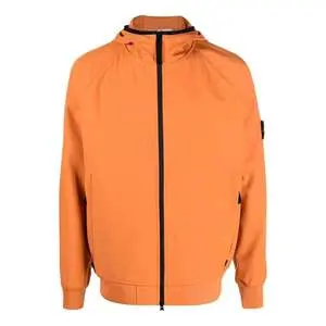 Stone Island Light Soft Shell-r Hooded Jacket
