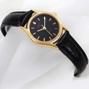 Casio Quartz Analog Watch With Leather Strap