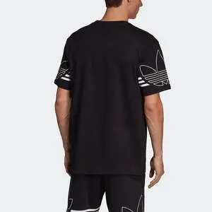 Adidas Originals Outline Tee Round Neck Short Sleeve