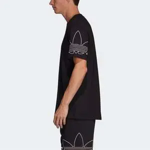 Adidas Originals Outline Tee Round Neck Short Sleeve