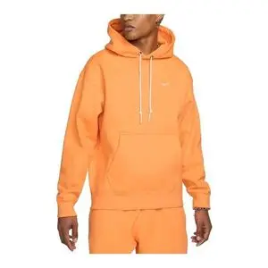 Nike Solo Swoosh Fleece Hoodie - Orange
