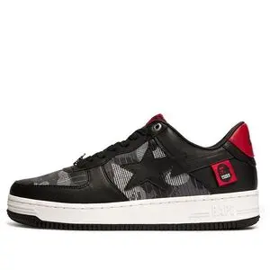 A BATHING APE Sta X Hugo Sneakers - Black