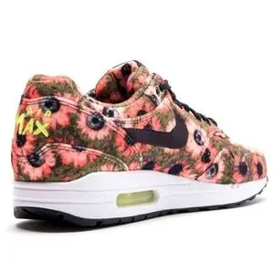 Nike Max 1 Premium Se Floral Mowabb Sneakers - Red/black