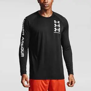 Under Armour Long Sleeve Shirt With Triple Logo Detail