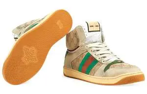Gucci Screener Gg High Top Sneakers