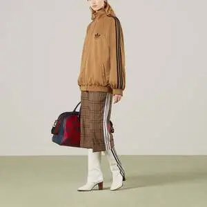 Gucci X Adidas Cotton Jersey Zip Jacket