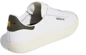 Adidas Gazelle Adv Low Top Sneakers - White/olive