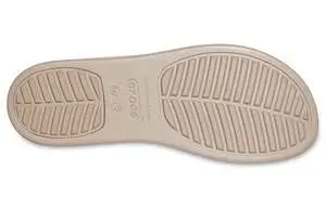CROCS Brooklyn Lightweight Wedge Sandals - Gray