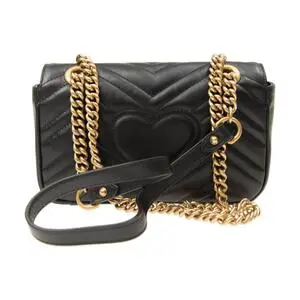 Gucci Gg Marmont Quilted Leather Mini Shoulder Bag