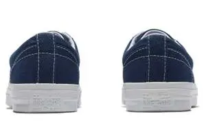 CONVERSE One Star Navy Zipper Low Top Sneakers