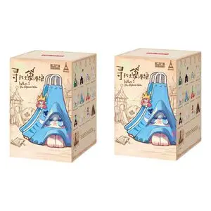 POP MART 1001moons Where's The Elephant Slide Figure Sealed Case - Multi-color