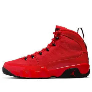 JORDAN Air Jordan 9 Retro High Top Sneakers Chile Red/black