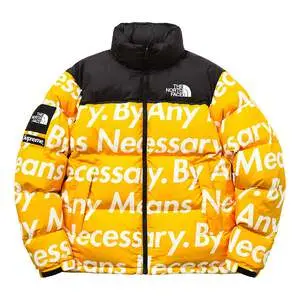 Supreme X The North Face Nuptse Jacket - Yellow