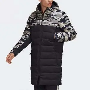 Adidas Manchester United Hooded Camouflage Down Jacket