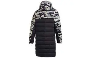 Adidas Manchester United Hooded Camouflage Down Jacket