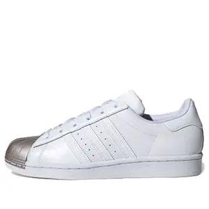 Adidas Superstar "metallic Copper Toe" Sneakers - White