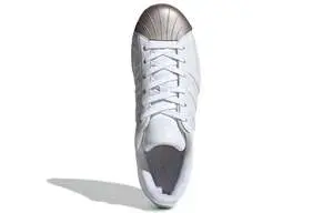 Adidas Superstar "metallic Copper Toe" Sneakers - White