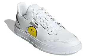 Adidas Neo Kollide "good Vibes" Sneakers - White/yellow