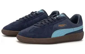 PUMA Army Trainer Suede Sneakers - Blue