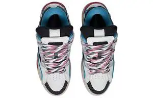 LI-NING Superwave Golden "white Blue Grey" Sneakers - White/blue/grey