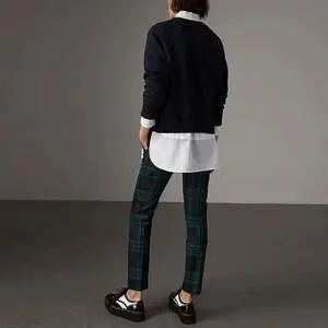 Burberry Logo Embroidered Hoodie