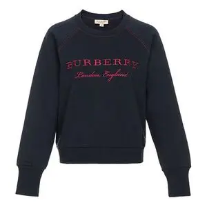Burberry Embroidered Sweatshirts Hoodies For Women