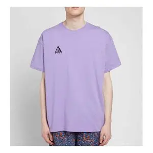 Nike X Logo Short Sleeve Purple T-shirt - Lavender