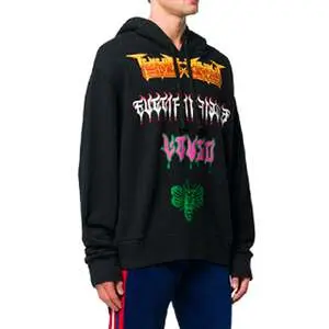 Gucci Printed Cotton Hoodie