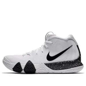 Nike Kyrie 4 High Top Sneakers - Black And White