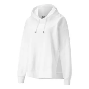 PUMA Her Pullover Hoodie - White