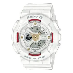 Casio Baby-g Ba-110ddr-7a Shockproof Watch - White