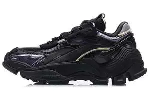 LI-NING Aurora Skywalker Y2k Paris Fashion Week Sneakers - Black