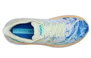 Hoka One One Clifton 8 Athletic Sneakers - Together/white/blue