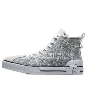 LI-NING X Star Wars Canvas Hi Shoes - Grey/white