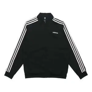 Adidas 3-stripes Track Jacket - Black