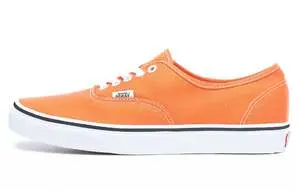 VANS Authentic Flame Sneakers - Orange/white