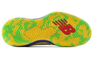 NEW BALANCE 996v4 Tennis Shoe - Yellow/blue
