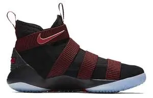 Nike Lebron Soldier 11 High-top Basketball Sneakers - Red/black