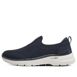 Sketchers Go Walk 6 Warnock Slip-on Sneakers - Navy
