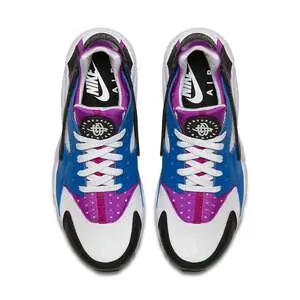 Nike Huarache Sneakers - Black/white/blue