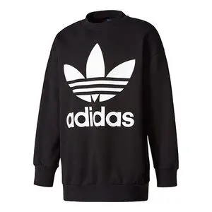 Adidas Originals Crew Sports Knit Casual Pullover - Black
