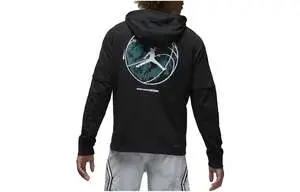 JORDAN Dri-fit Sport Graphic Fleece Pullover Hoodie