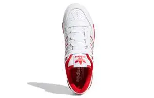 Adidas Rivalry Low "white Scarlet - White/red