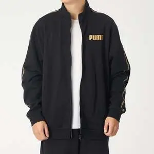 PUMA Logo Printed Knitting Track Jacket