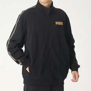 PUMA Logo Printed Knitting Track Jacket