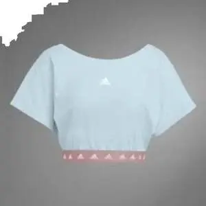 Adidas Hyperglam Cropped T-shirt - Blue